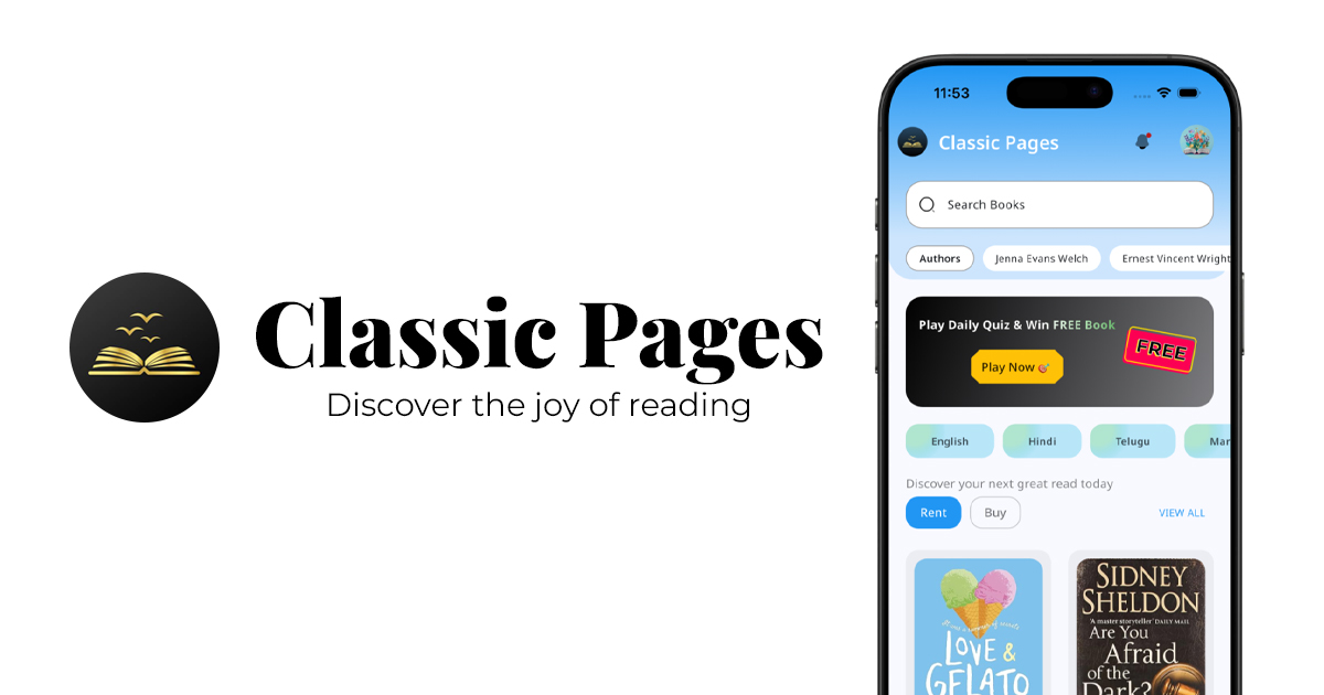 Classic Pages - Discover the Joy of Reading!